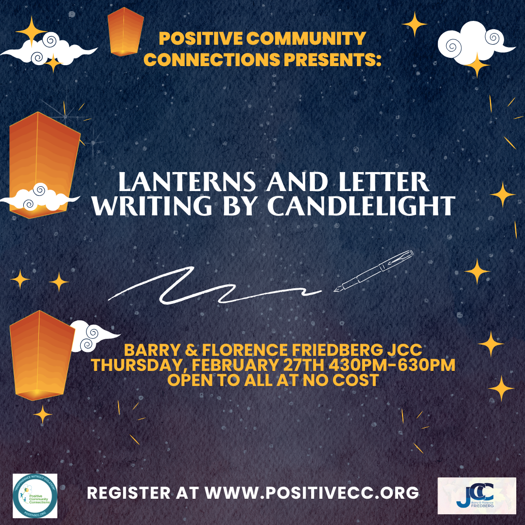 Lanterns and Letter Writing By Candlelight | Positive Community Connections
