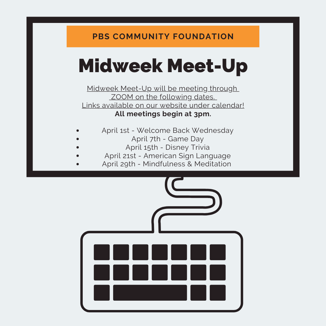 Midweek Meet Up - Welcome Back Wednesday | Positive Community Connections